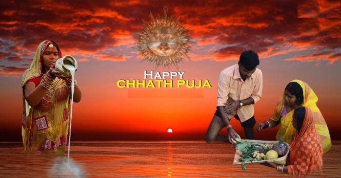 Chhath Puja Funny, Cartoon & Animated MP4 Greeting Video For WhatsApp ...